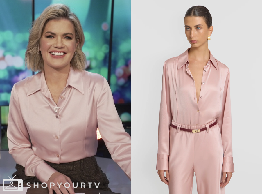 The Project: May 2025 Sarah Harris's Shirt | Shop Your TV