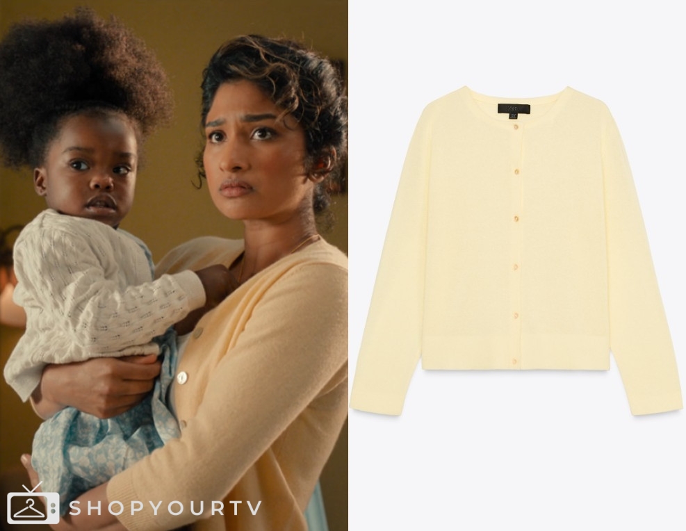 Doctor Who: Season 15 Episode 8 Belinda's Light Yellow Cardigan | Shop ...