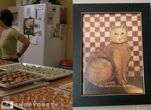 Charmed (1998): Season 1 Episode 6 Manor’s Kitchen Cat Art Print | Shop ...