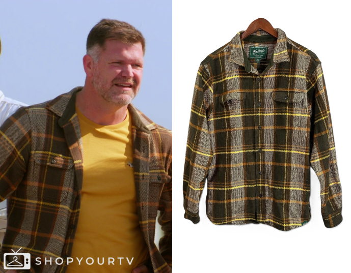 Destination X: Season 1 Episode 1 Rick Szabo's Brown Plaid Shirt | Shop ...