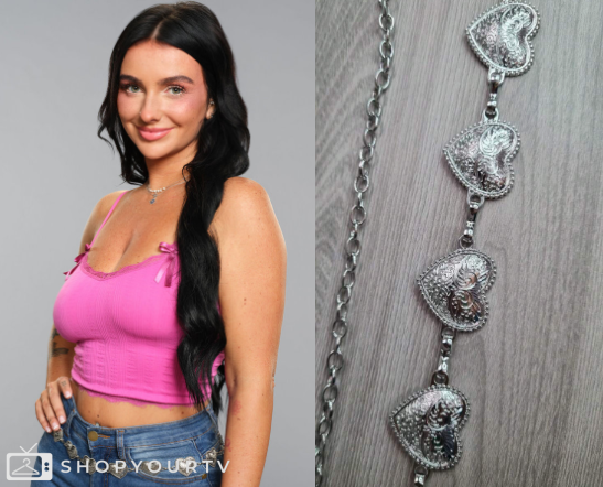 Destination X: Season 1 Promo Allyson Bross' Heart Belt | Shop Your TV