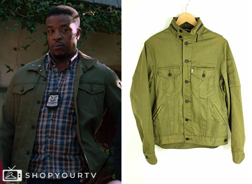 Grimm: Season 5 Episode 4 Hank's Light Green Jacket | Shop Your TV