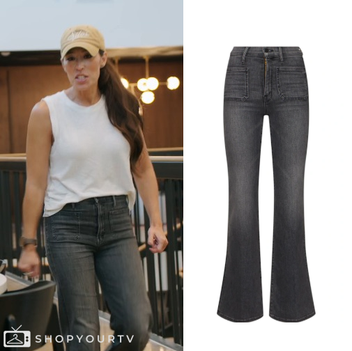 Mini Reni: Season 1 Episode 2 Joanna Gaines' Gray Pocket Front Jeans ...