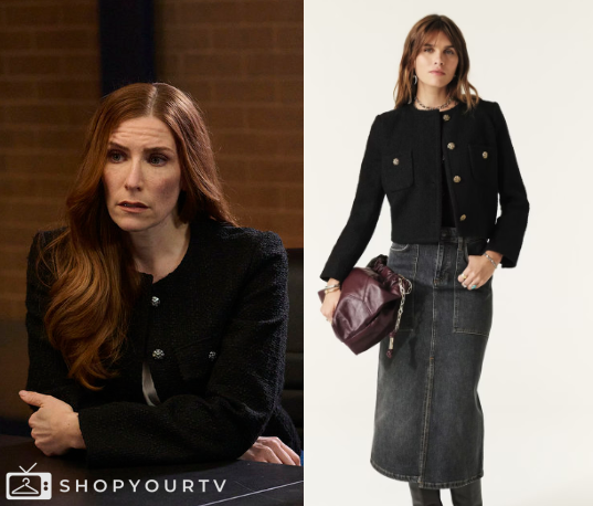 SurrealEstate: Season 3 Episode 8 Susan's Black Tweed Jacket | Shop Your TV