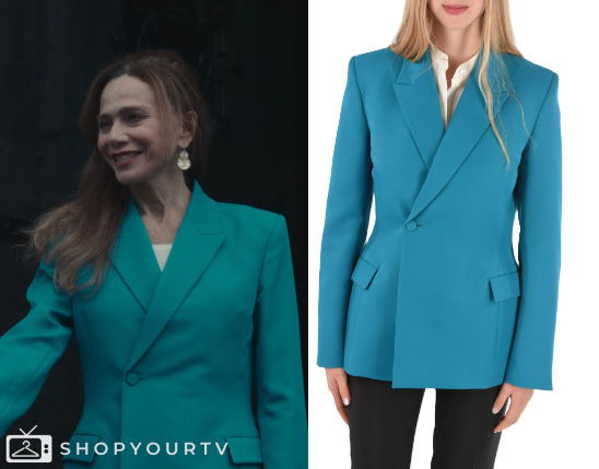 Nine Perfect Strangers: Season 2 Episode 2 Helena's Teal Asymmetric ...