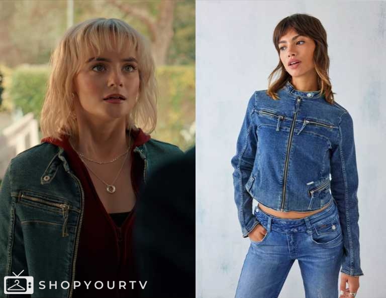 Doctor Who: Season 15 Episode 7 Ruby's Denim Moto Jacket | Shop Your TV