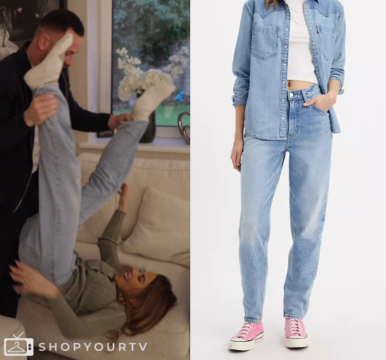 The Bardsley Bunch: Season 1 Episode 1 Tanya's Light Wash Levis Jeans ...