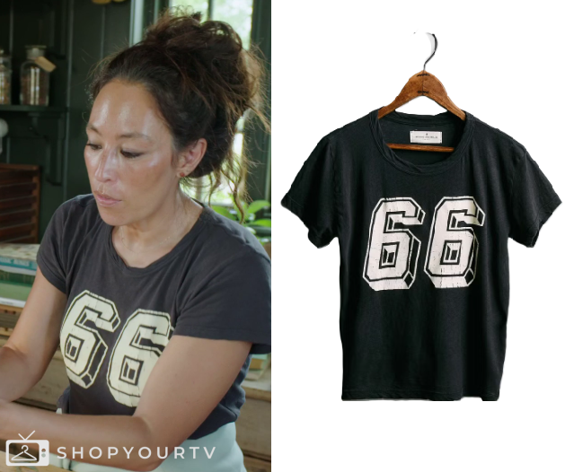 Mini Reni: Season 1 Episode 4 Joanna Gaines' Gray "66" Tee | Shop Your TV