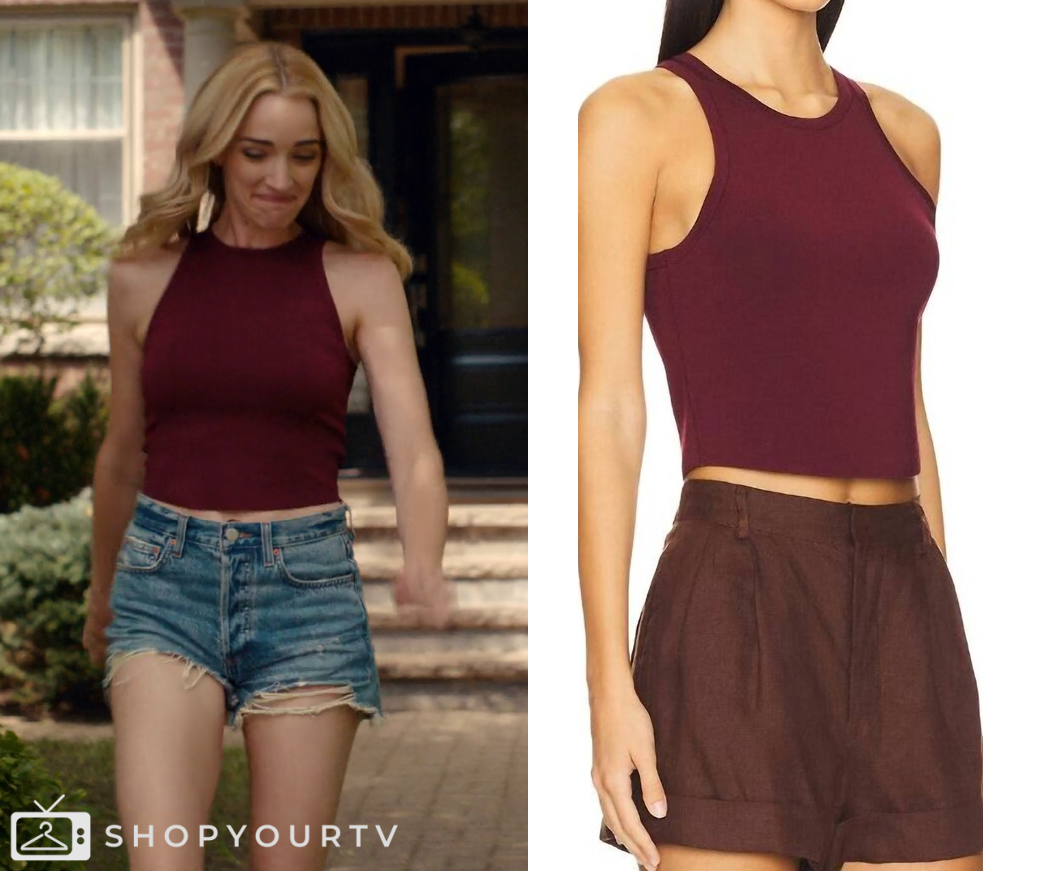 Ginny and Georgia: Season 3 Episode 10 Georgia's Red Tank Top | Shop ...