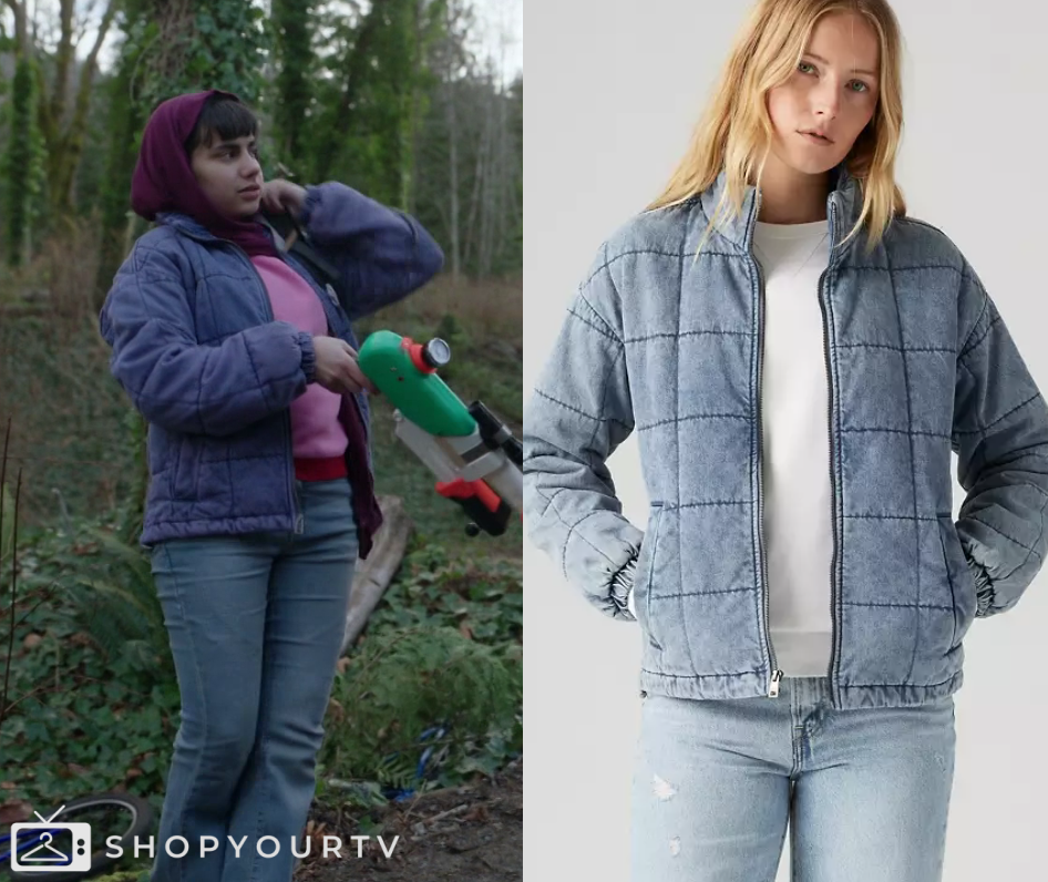 Resident Alien: Season 4 Episode 1 Sahar's Quilted Jacket | Shop Your TV