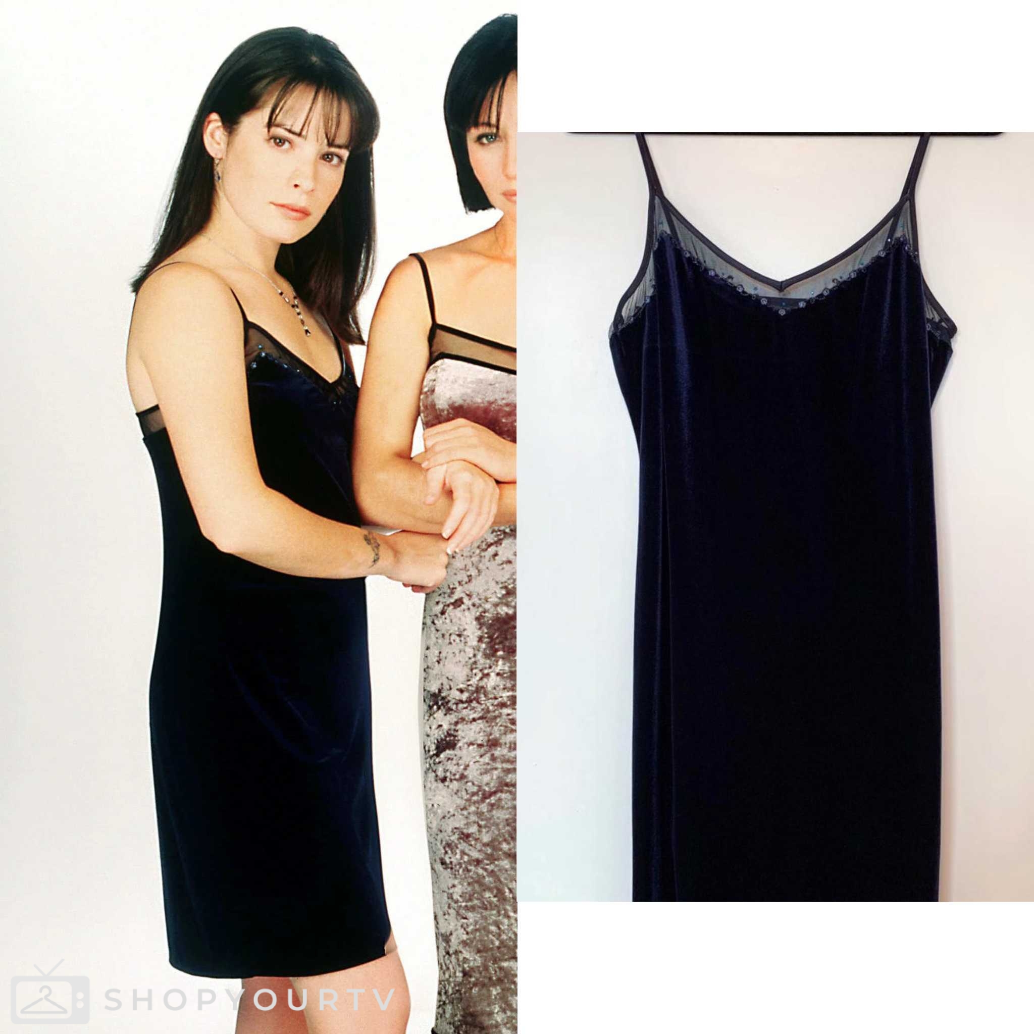 Charmed 1998: Season 1 Episode 5 & Photoshoot Piper’s Velvet Dress ...