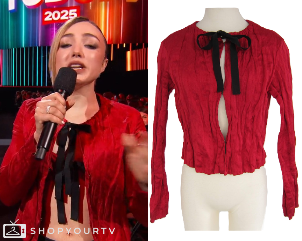 Netflix Tudum: 2025 Peyton's Red Jacket | Shop Your TV