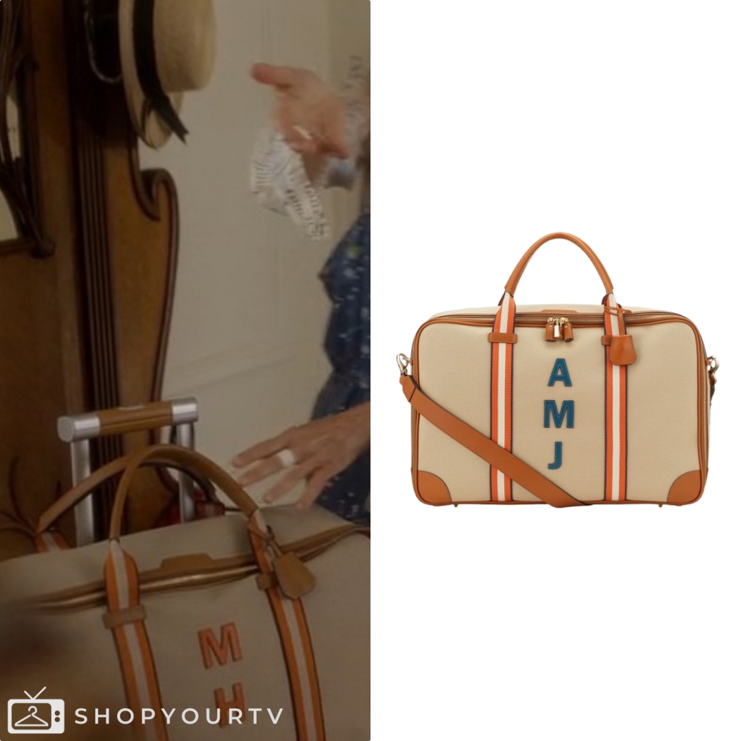And Just Like That: Season 3 Episode 5 Miranda’s Tan Travel Bag | Shop ...