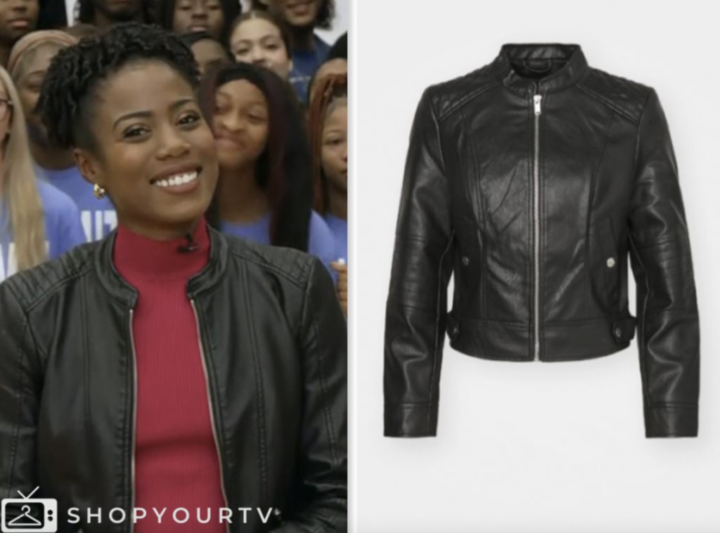 The Today Show: June 2025 Priscilla Thompson’s Black Quilted Leather ...