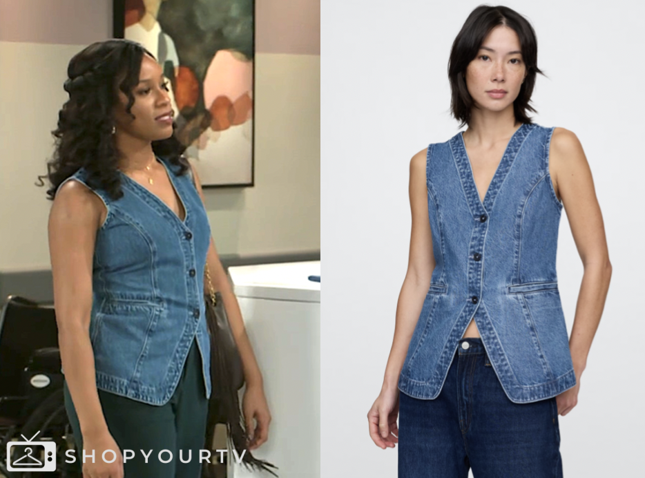 Beyond the Gates: June 2025 Naomi Hamilton Hawthorne's Denim Vest ...