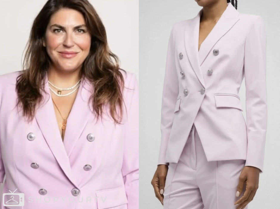 The Today Show: June 2025 Katie Sturino's Purple Blazer | Shop Your TV