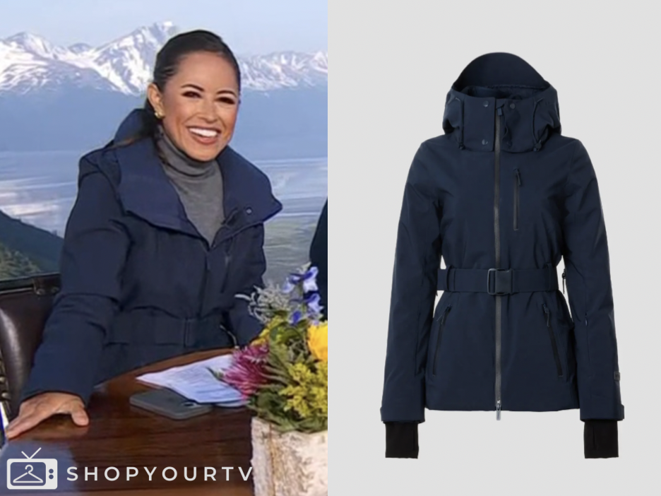 The Today Show: June 2025 Kaylee Hartung's Zip Belted Hooded Jacket ...
