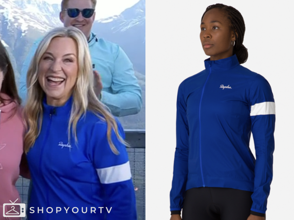The Today Show: June 2025 Jennifer Jolly's Blue Zip Jacket | Shop Your TV