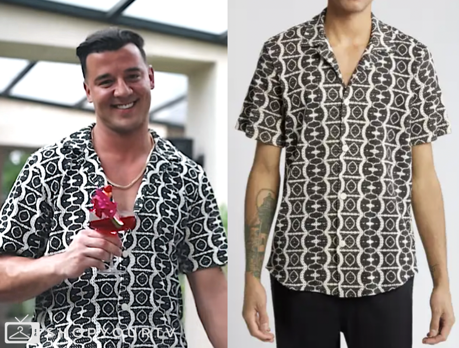 Bachelor in Paradise: Season 10 Promo Video Brian Autz's Black Printed ...