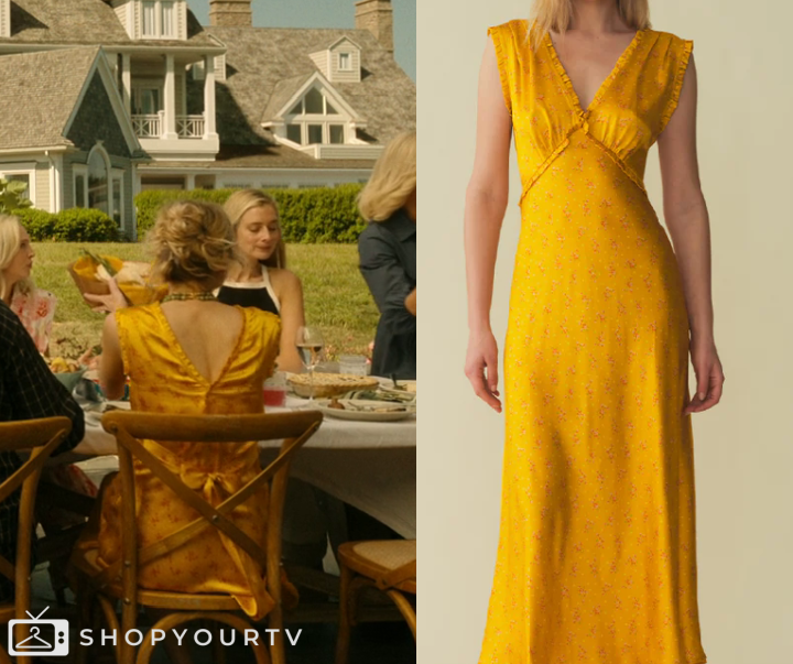 We Were Liars: Season 1 Episode 1 Carrie's Silk Yellow Dress | Shop Your TV