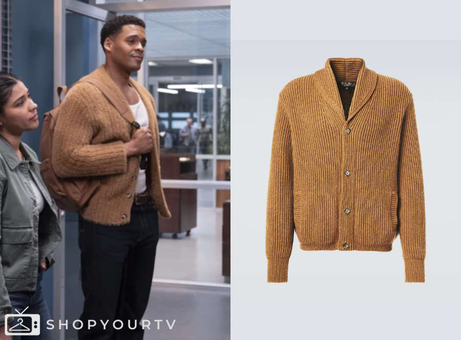The Rookie: Season 7 Episode 18 Miles's Cardigan | Shop Your TV