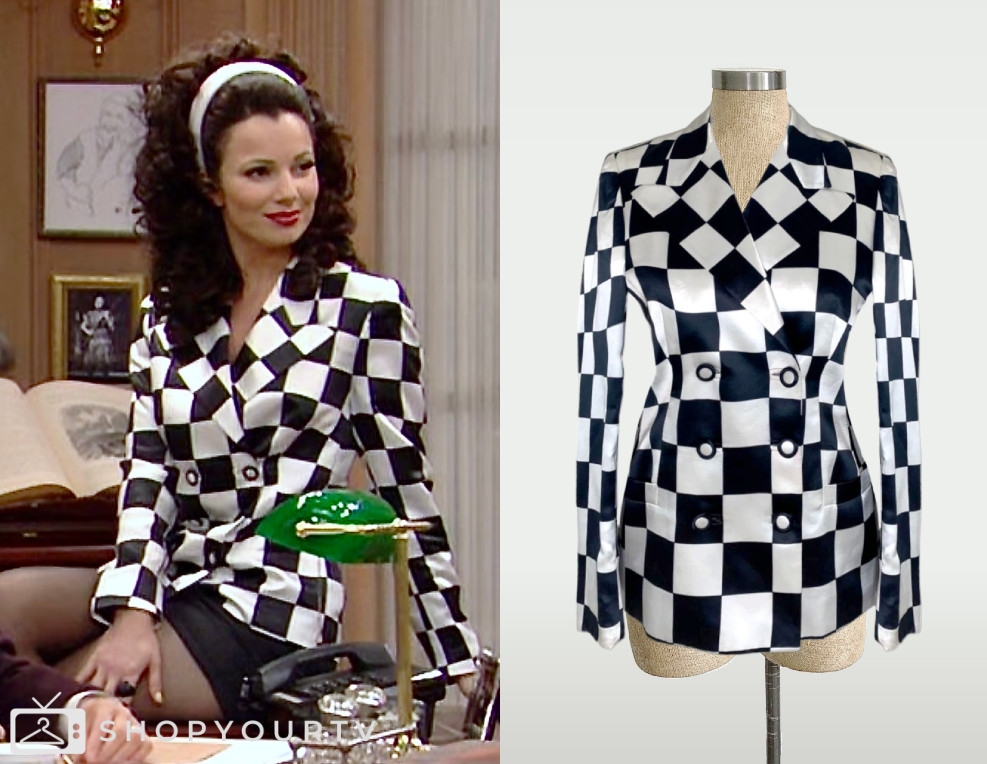 The Nanny: Season 5 Episode 10 Fran’s Black and White Checkerboard ...