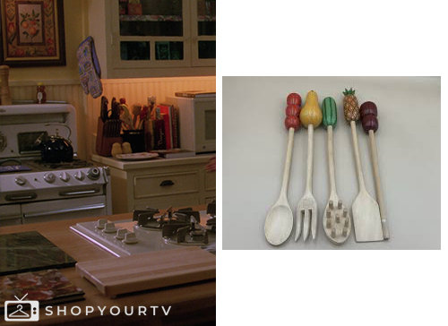 Charmed (1998): Season 1 Episode 1 Manor’s Kitchen Fruit-Handle Wood ...