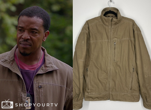 Grimm: Season 6 Episode 5 Hank’s Brown Jacket with Side Zipper | Shop ...