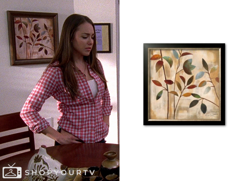 One Tree Hill: Season 7 Episode 18 Taylor's Home Floral Art Print ...