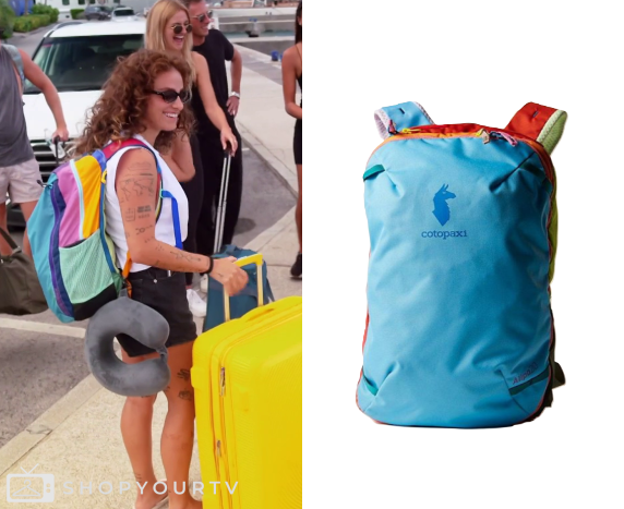 Below Deck: Season 12 Episode 1 Barbara's Rainbow Backpack | Shop Your TV