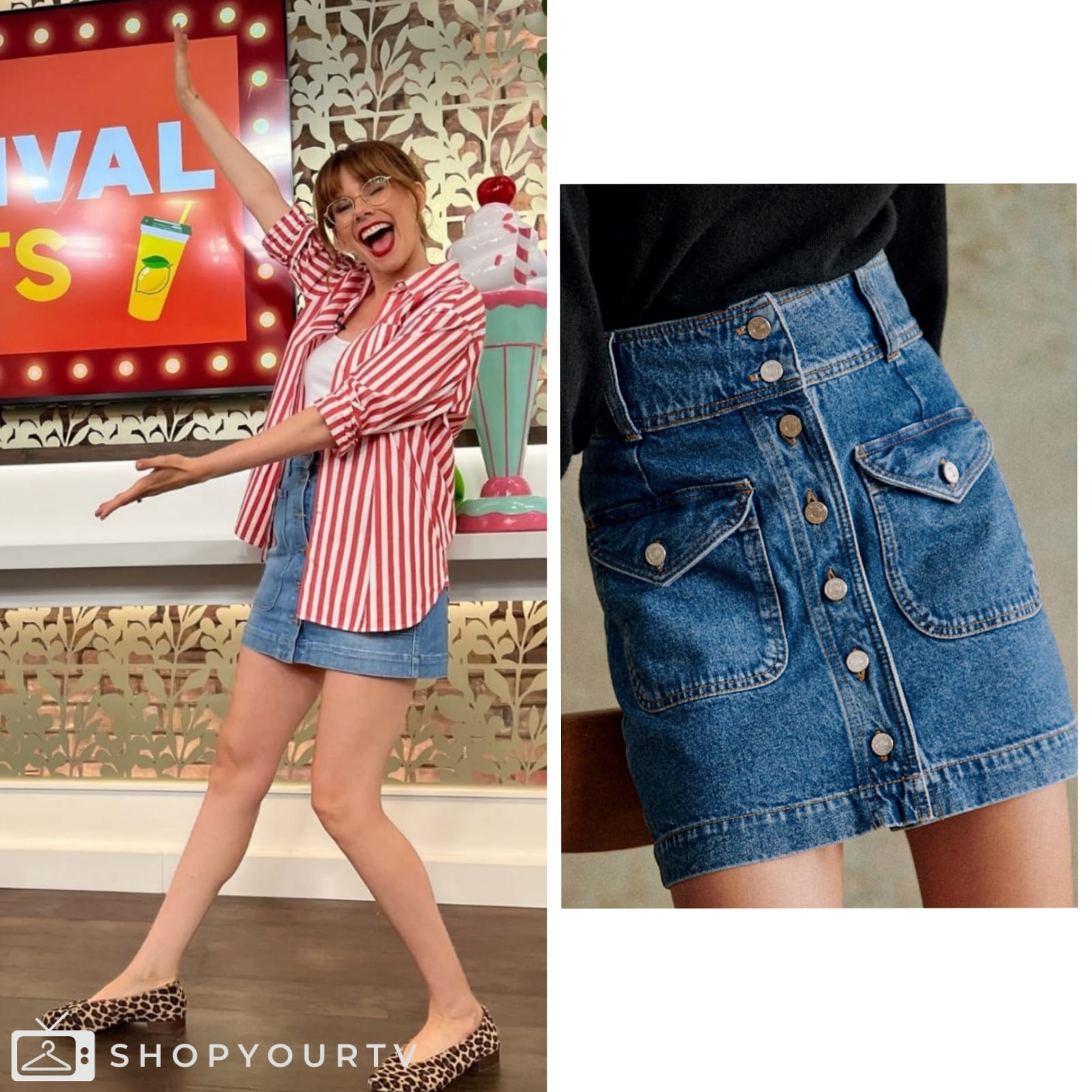 The Good Stuff with Mary Berg: July 2025 Mary’s Denim Mini Skirt | Shop ...