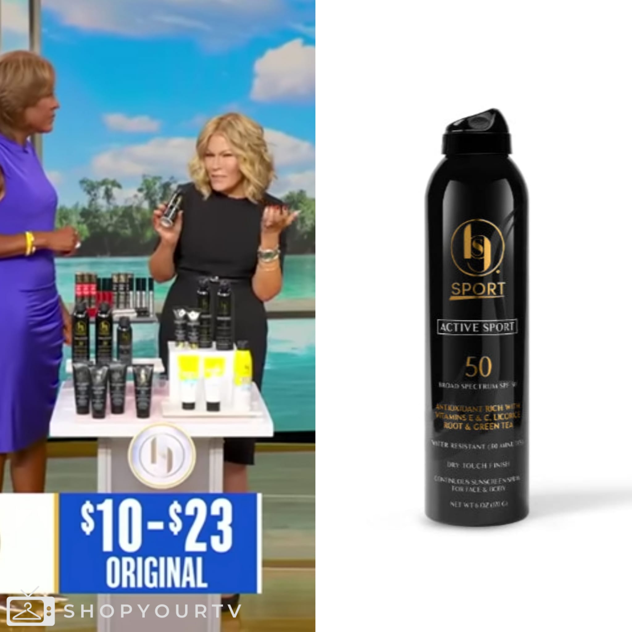 Good Morning America: July 2025 Sport Sunscreen Spray | Shop Your TV