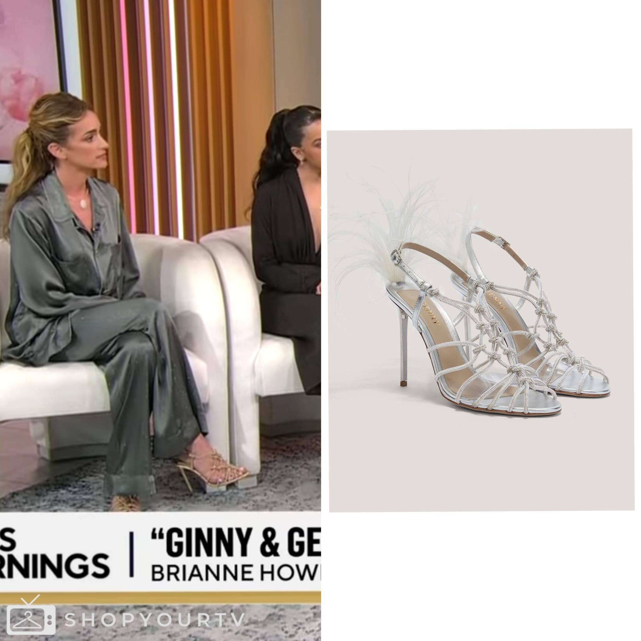CBS Mornings: June 2025 Brianne’s Satin Pyjama Trousers | Shop Your TV