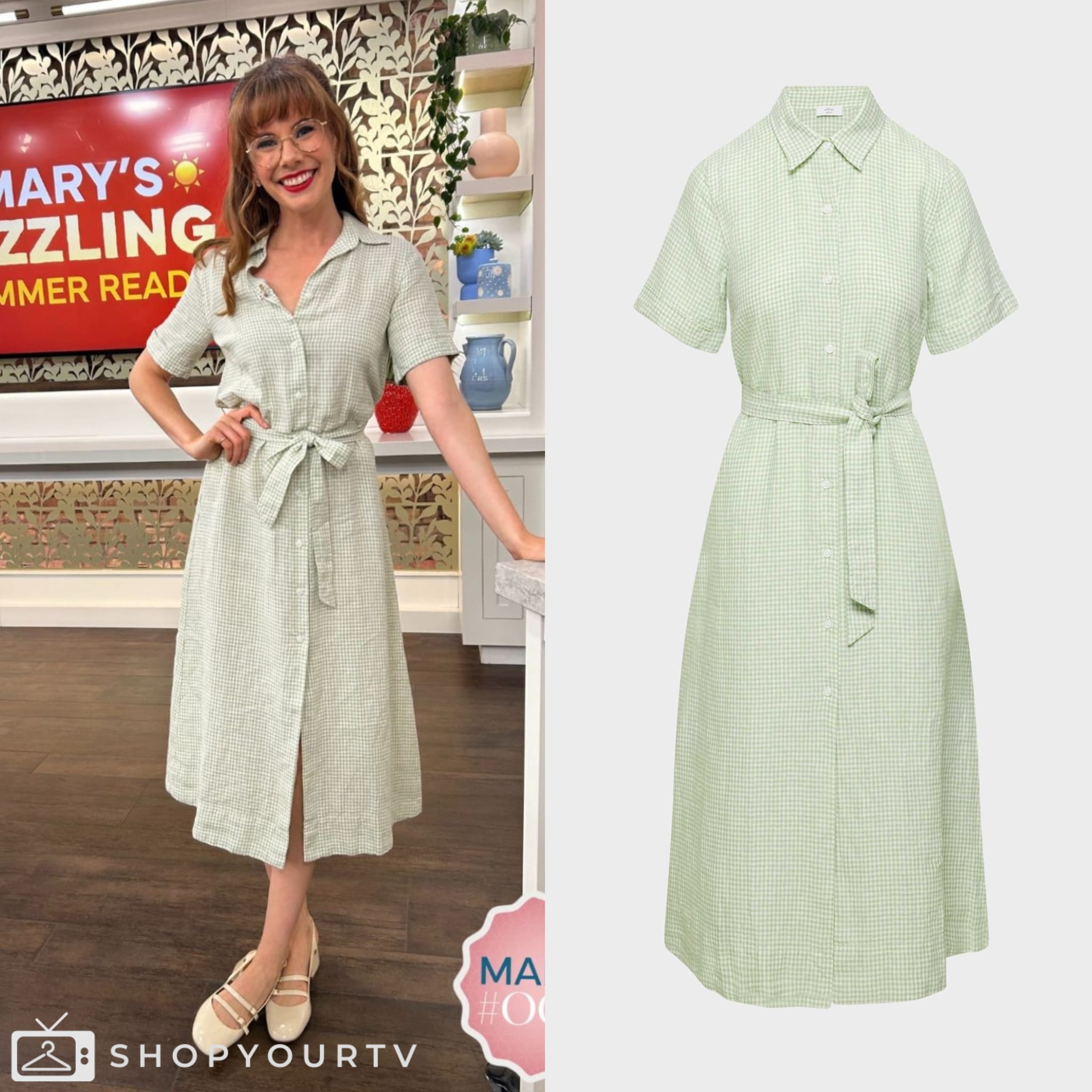 The Good Stuff with Mary Berg: July 2025 Mary's Linen Maxi Dress | Shop ...