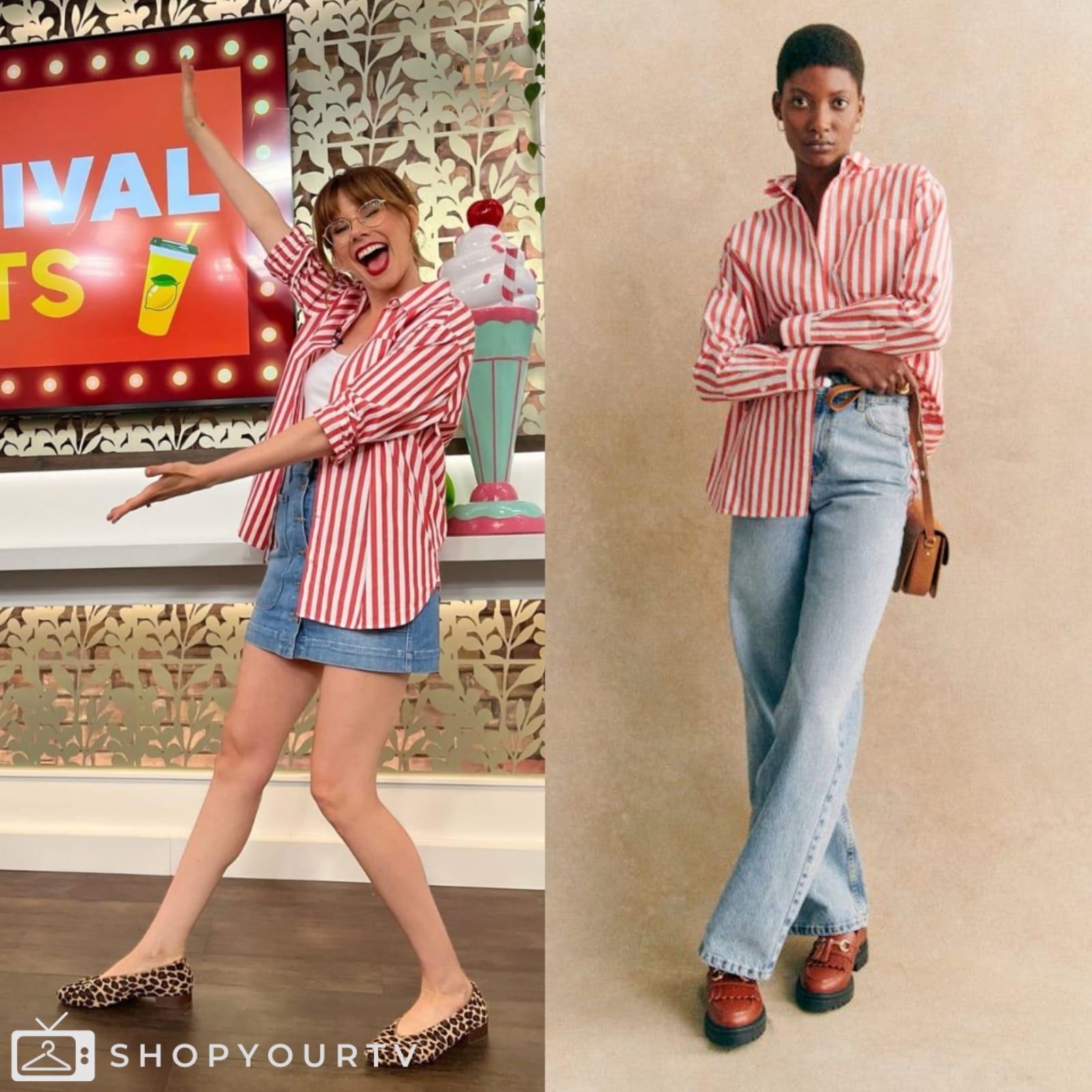 The Good Stuff with Mary Berg: July 2025 Mary’s Red Striped Shirt ...