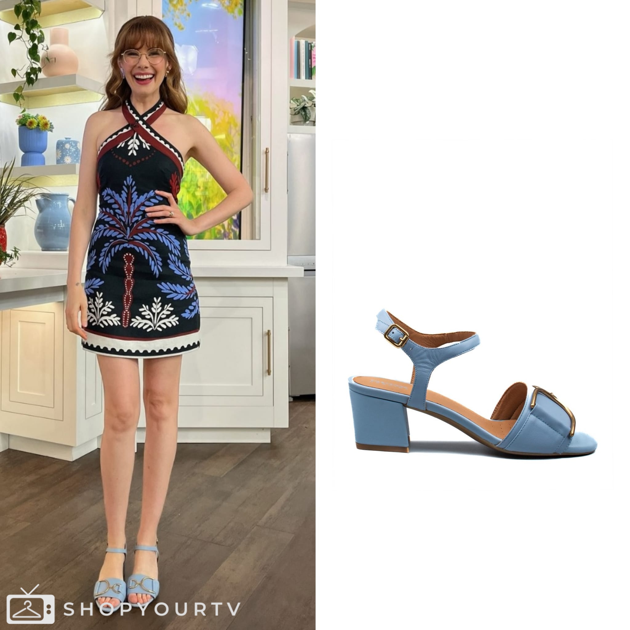 The Good Stuff with Mary Berg: June 2025 Mary's Blue Horsebit Sandals ...