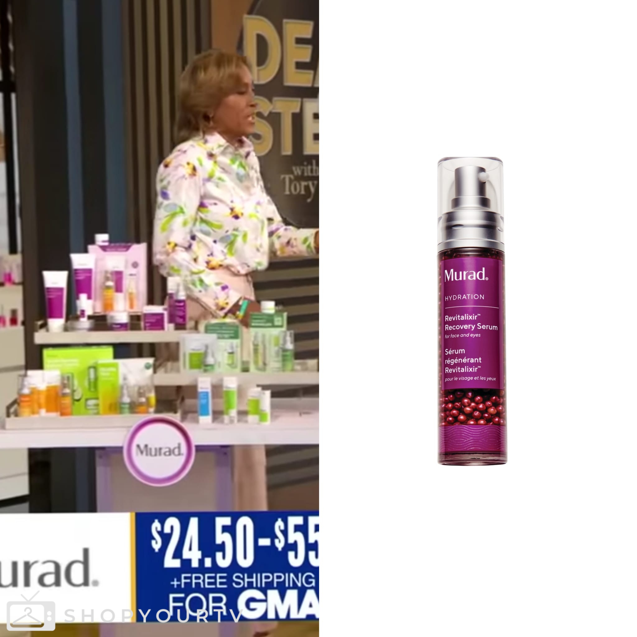 Good Morning America: July 2025 Recovery Serum | Shop Your TV