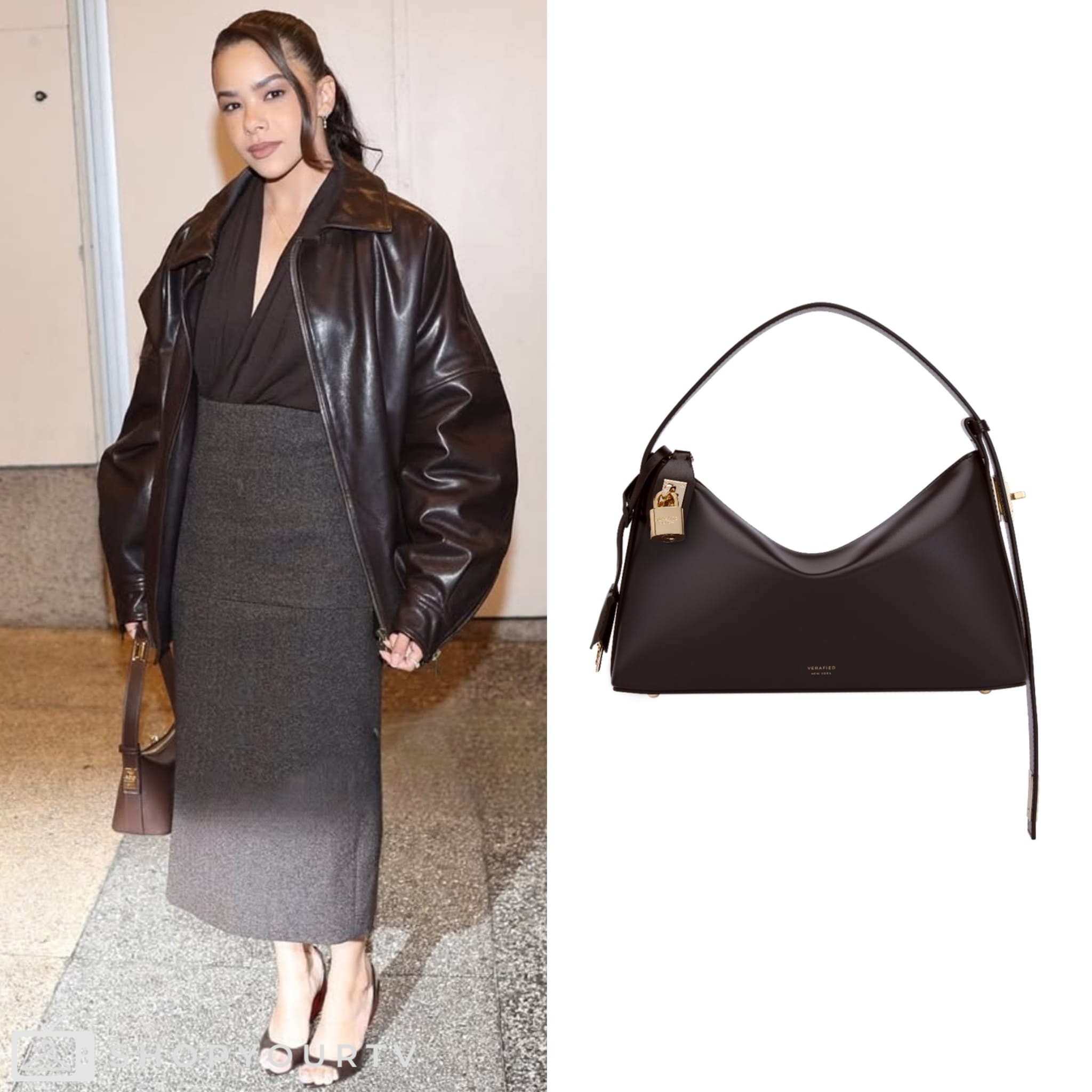 CBS Mornings: June 2025 Antonia Gentry’s Leather Hobo Bag | Shop Your TV