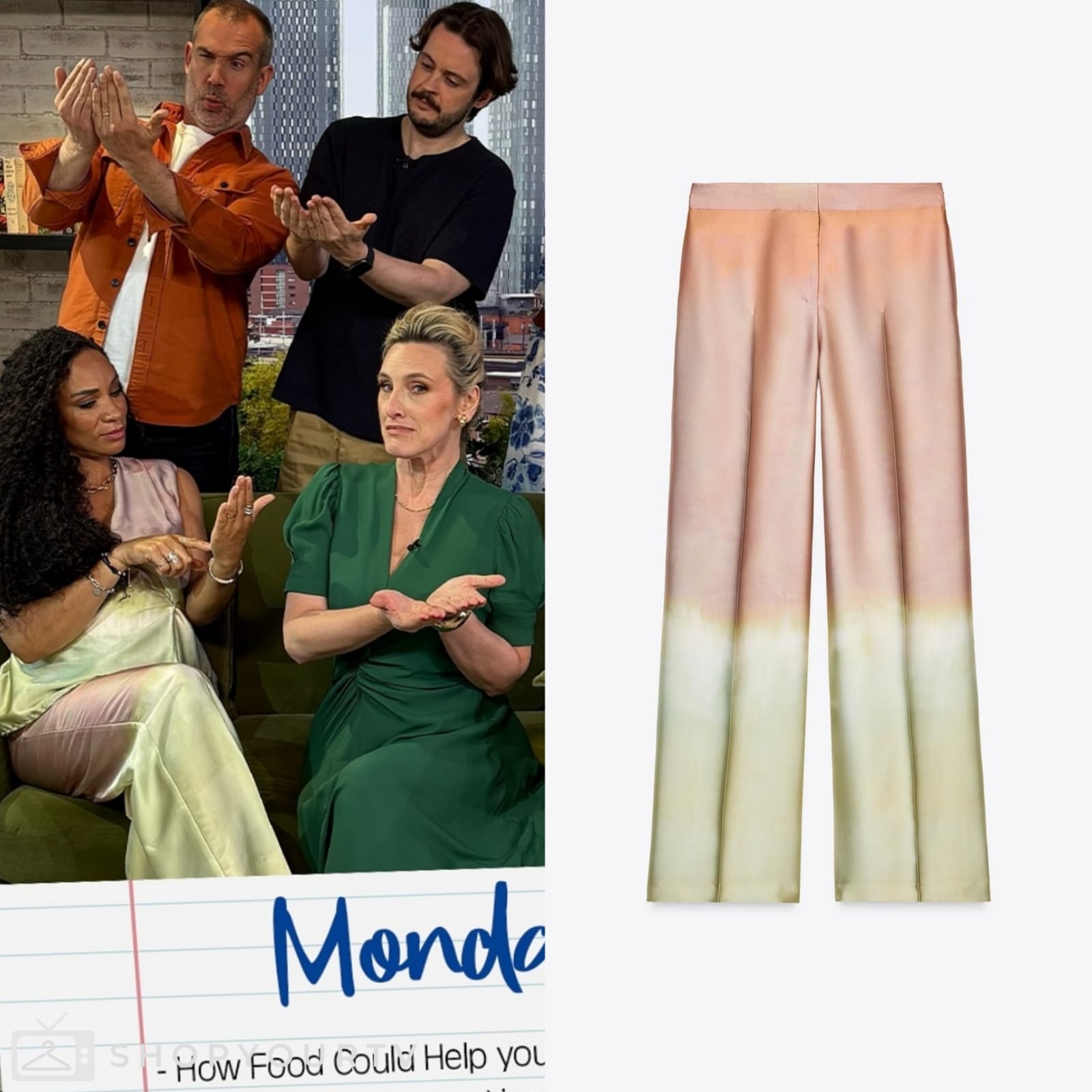 BBC Morning Live: July 2025 Michelle’s Tie Dye Pants | Shop Your TV