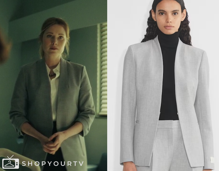 Smoke: Season 1 Episode 6 Ashley's Collarless Blazer | Shop Your TV