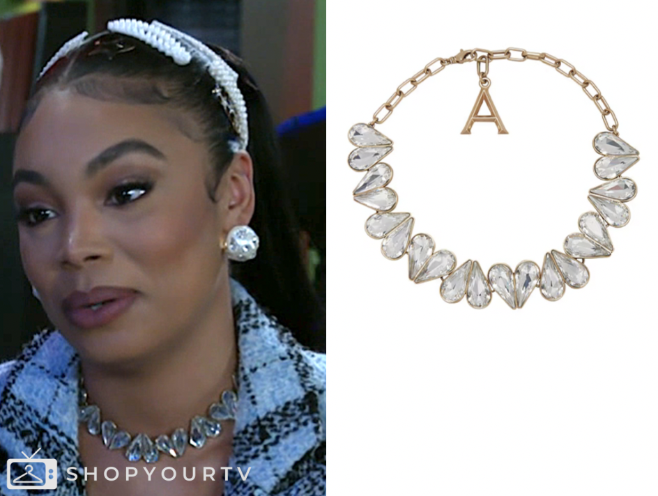 Beyond the Gates: July 2025 Chelsea Hamilton's Crystal Heart Necklace ...