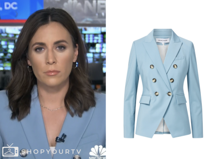 The Today Show: July 2025 Hallie Jackson's Blue Blazer | Shop Your TV