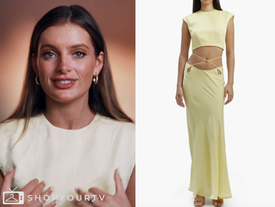 Bachelor in Paradise: Season 10 Episode 2 Lexi Young’s Yellow Crop Top ...