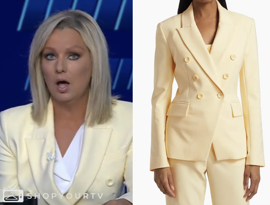 The Five: July 2025 Sandra Smith's Yellow Blazer | Shop Your TV