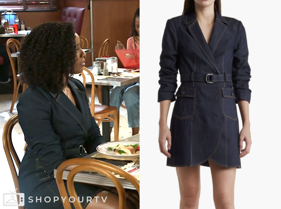 Beyond the Gates: July 2025 Naomi Hamilton Hawthorne's Denim Blazer ...