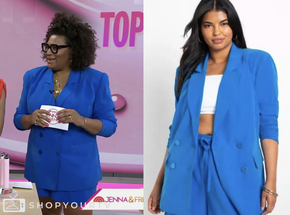 The Today Show: July 2025 Julee Wilson's Blue Blazer | Shop Your TV