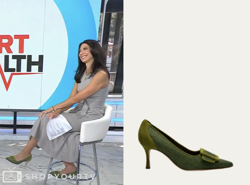 The Today Show: July 2025 Dr. Natalie Azar’s Green Heels | Shop Your TV