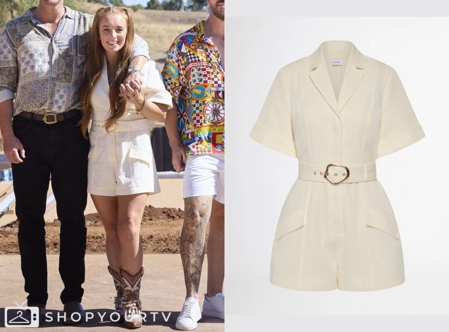 The Block AU: Season 19 Episode 3 Maya Playsuit | Shop Your TV