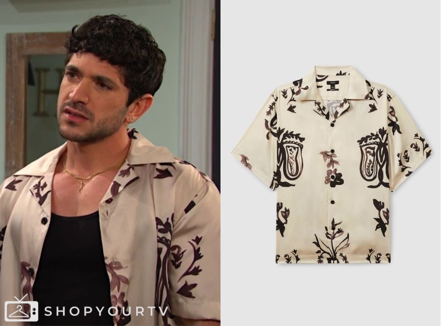 Days Of Our Lives: July 2025 Javi’s Shirt | Shop Your TV