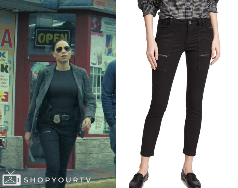 Smoke: Season 1 Episode 4 Michelle's Black Zip Pants | Shop Your TV